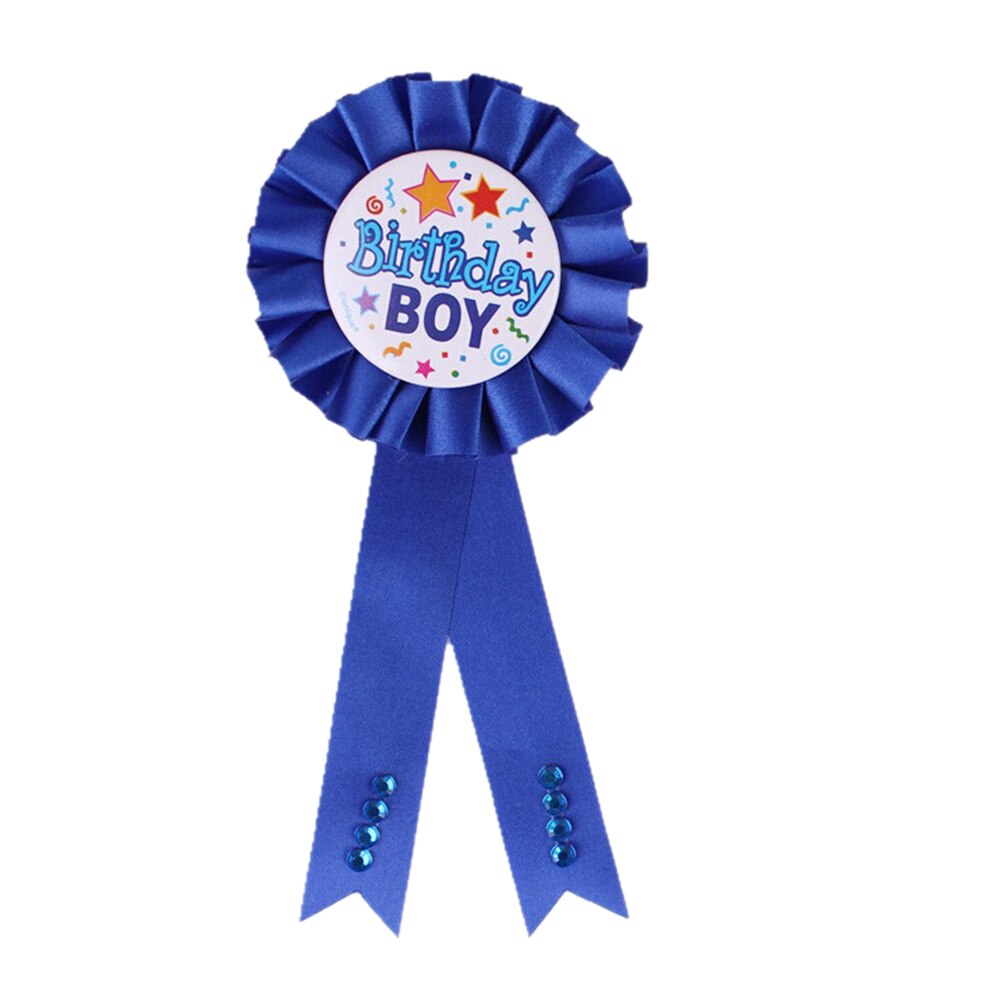 Favors 1PC Birthday Girl Boy Award Ribbon Rosette ... – Grandado