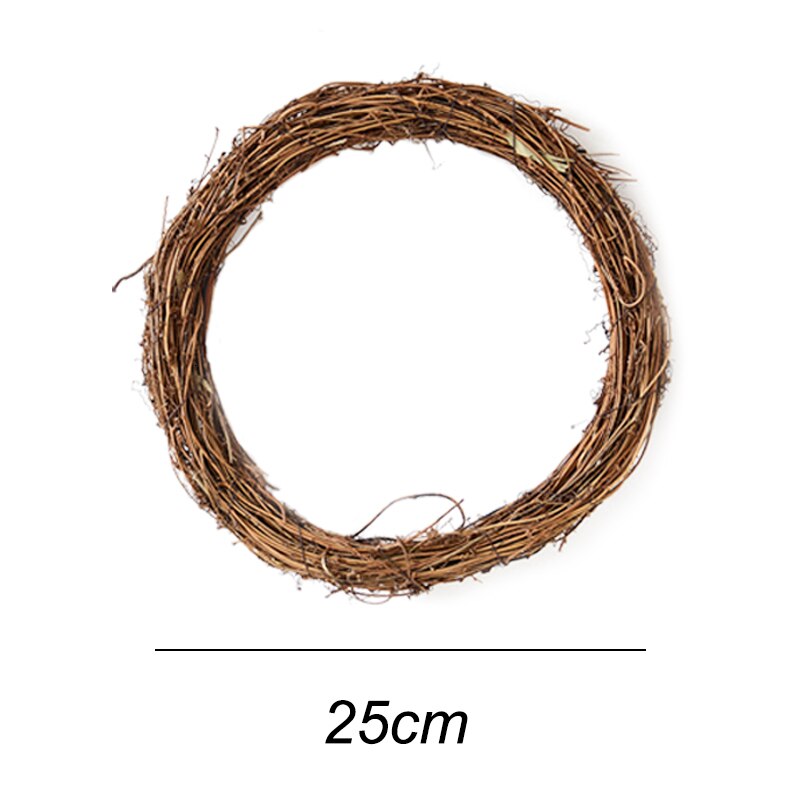 10-40cm Iron Metal Garland Natural Rattan Garland ... – Vicedeal