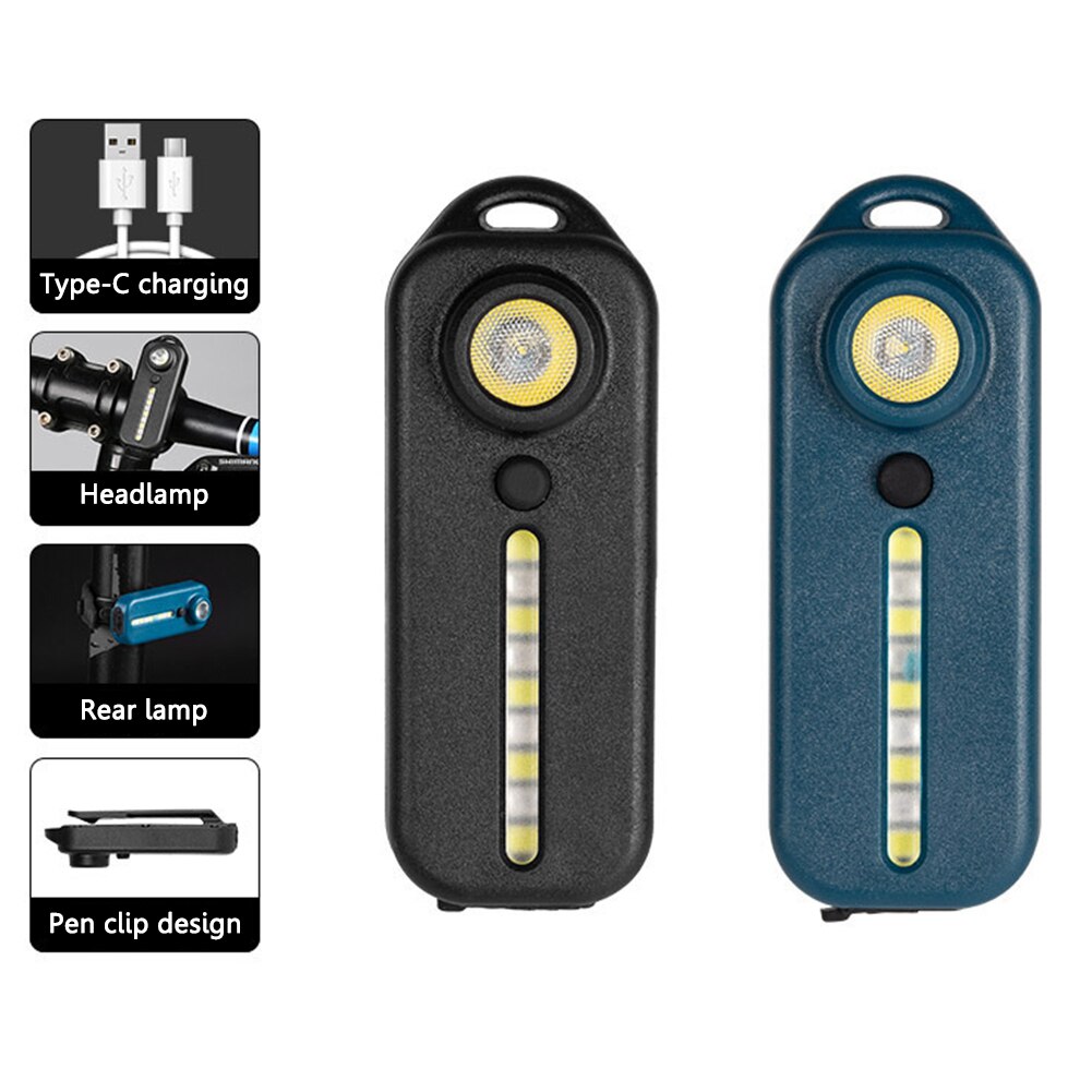 LED Red Blue Shoulder Police Light with Clip USB C... – Grandado