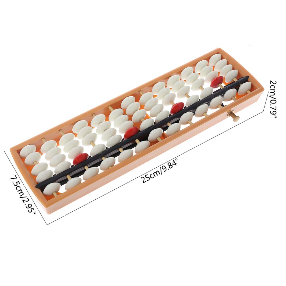 Portable 13 Column Abacus Arithmetic Soroban Numbe... – Vicedeal Portable 13 Column Abacus Arithmetic Soroban Numbe... – Vicedeal