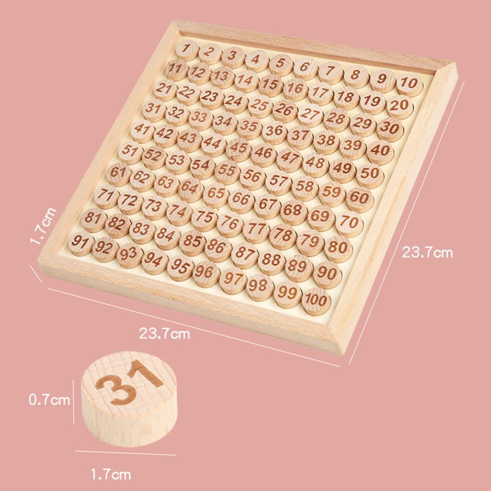 Kids 1-100 Addition Subtraction Arithmetic Board P... – Vicedeal