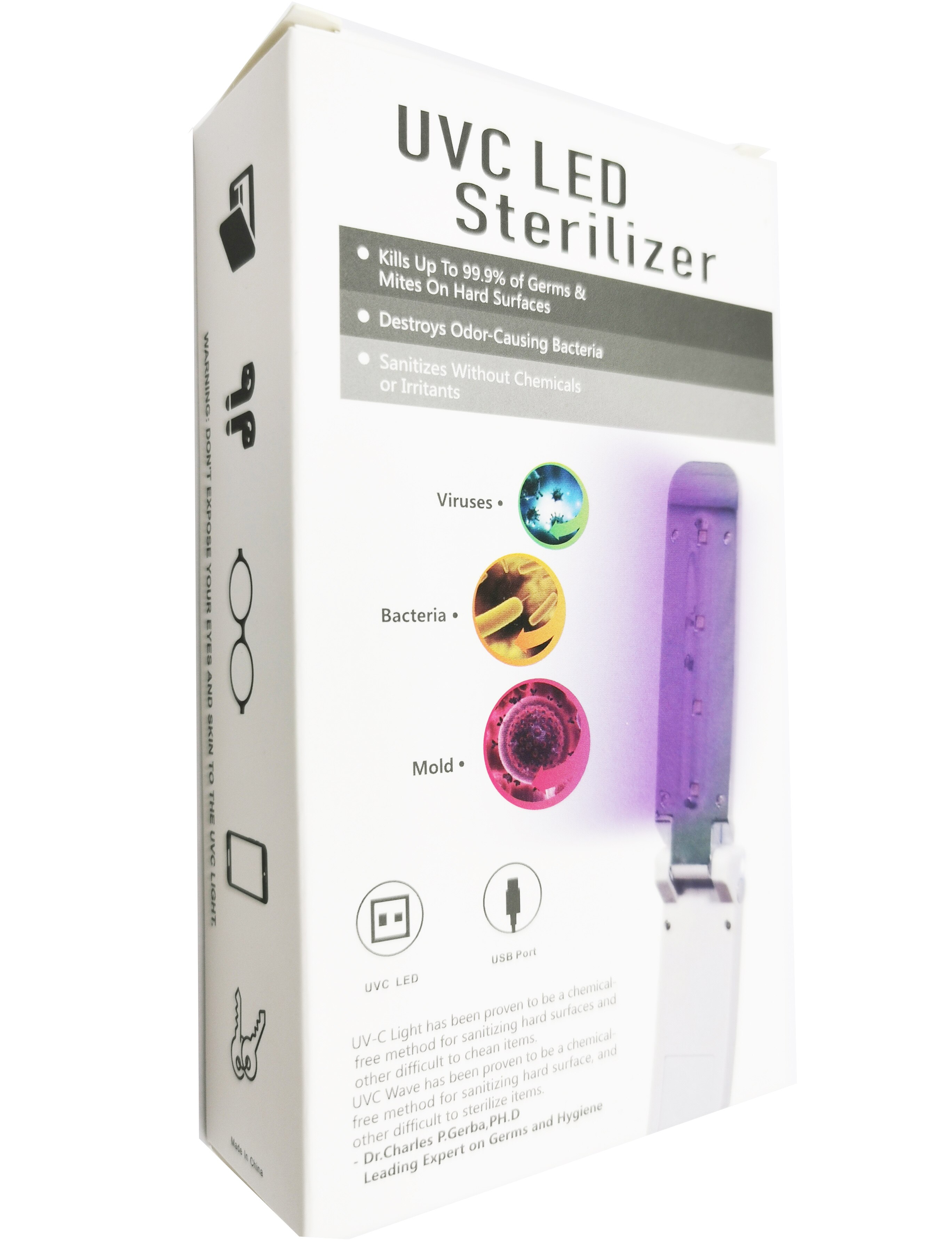 USB Portable UVC Sterilization Stick Disinfection ... – Vicedeal