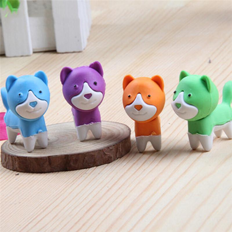 Cute Animal Erasers 1 Pcs Puzzle Erasers Classroom... – Grandado