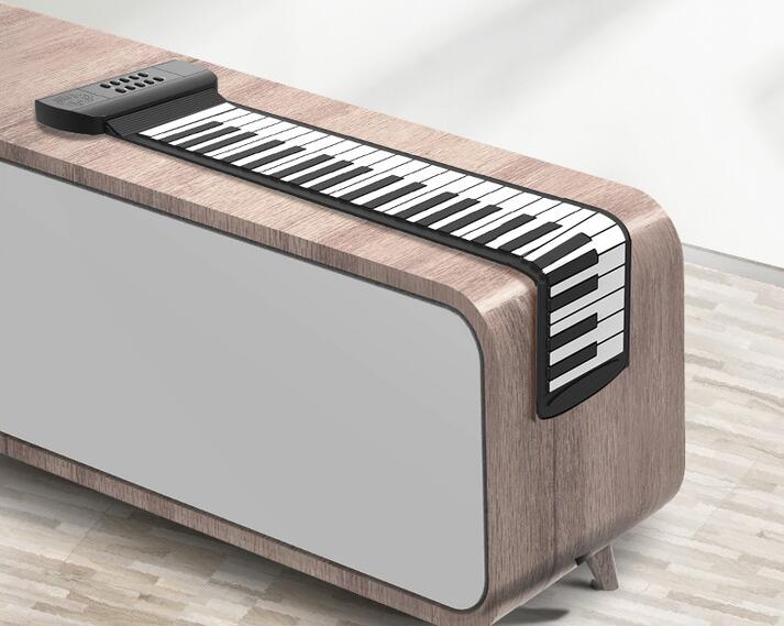49 keys speaker Hand roll piano Portable folding E... – Grandado