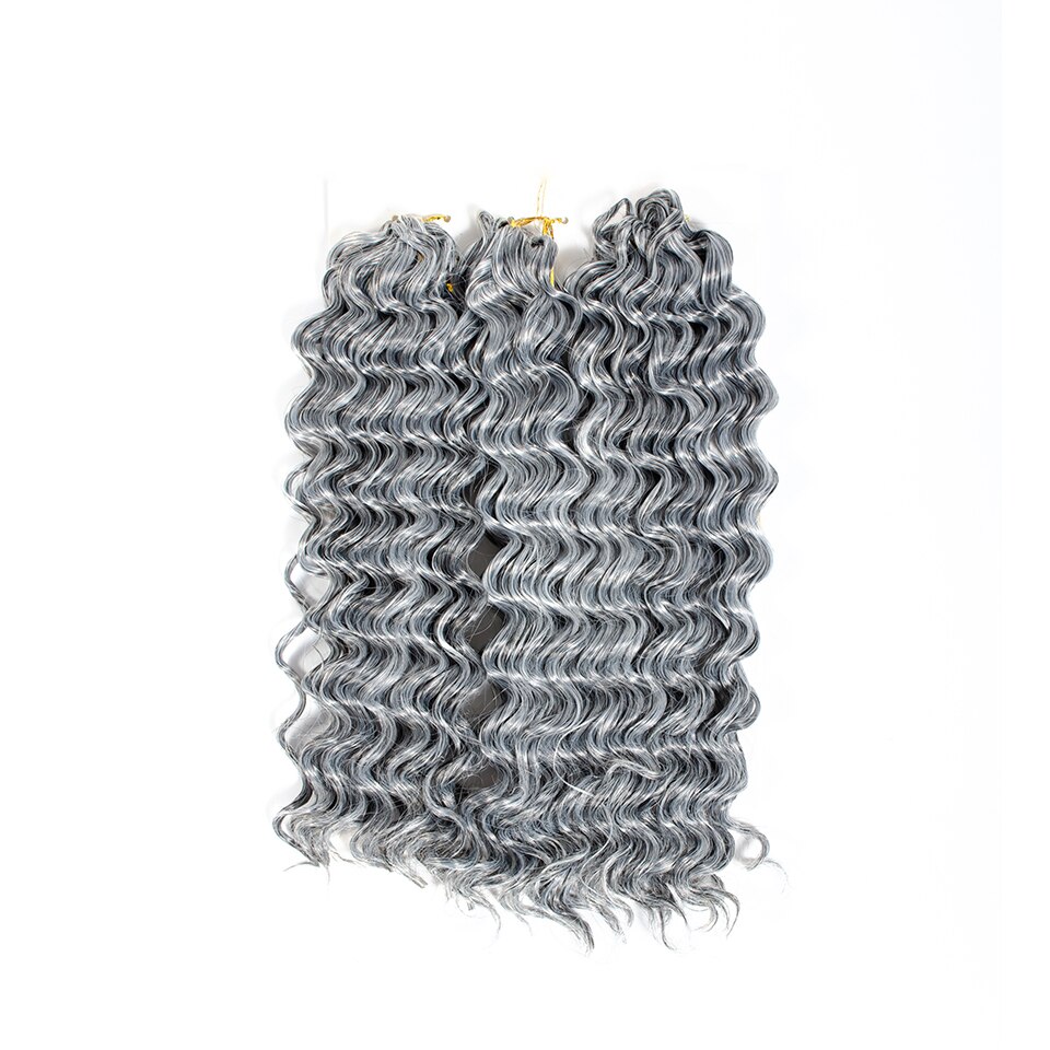 synthetic ombre african style deep water wave curl... – Grandado