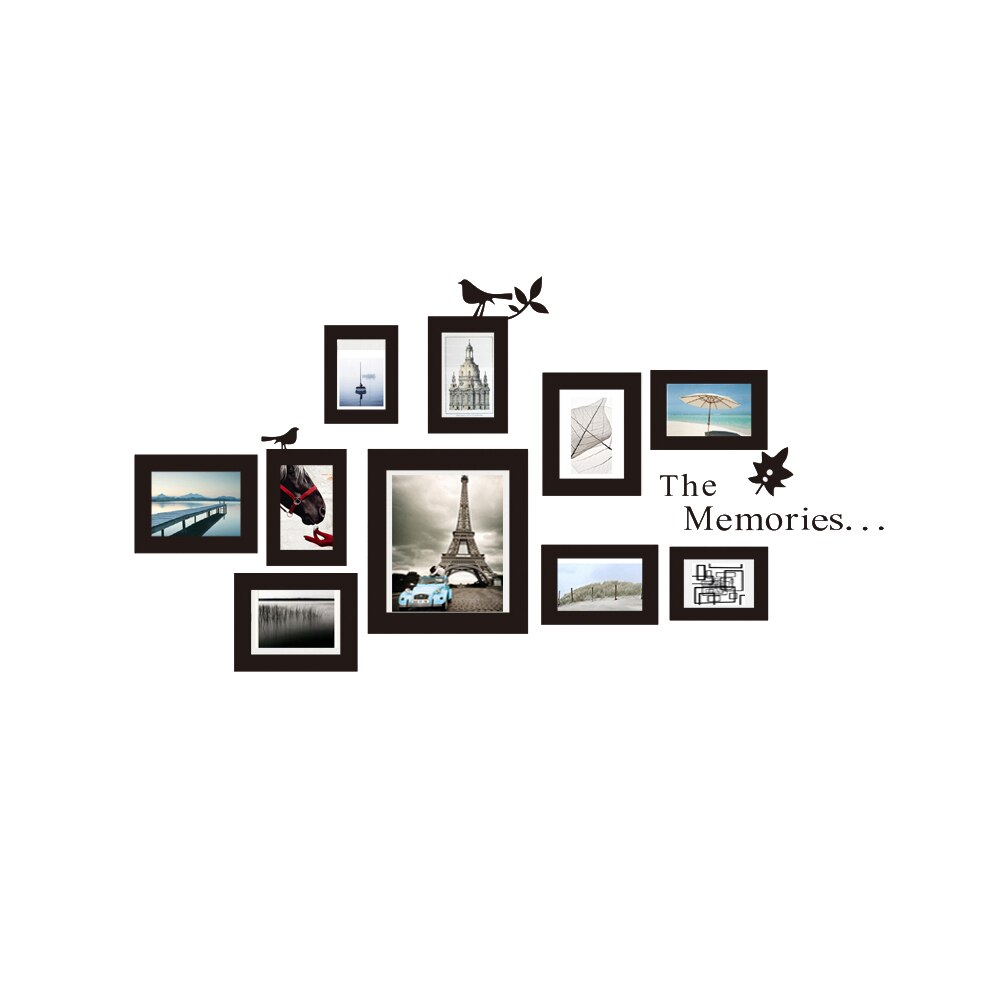 Wall Stickers Wall-Mounted Photo Frame Picture Hom... – Grandado