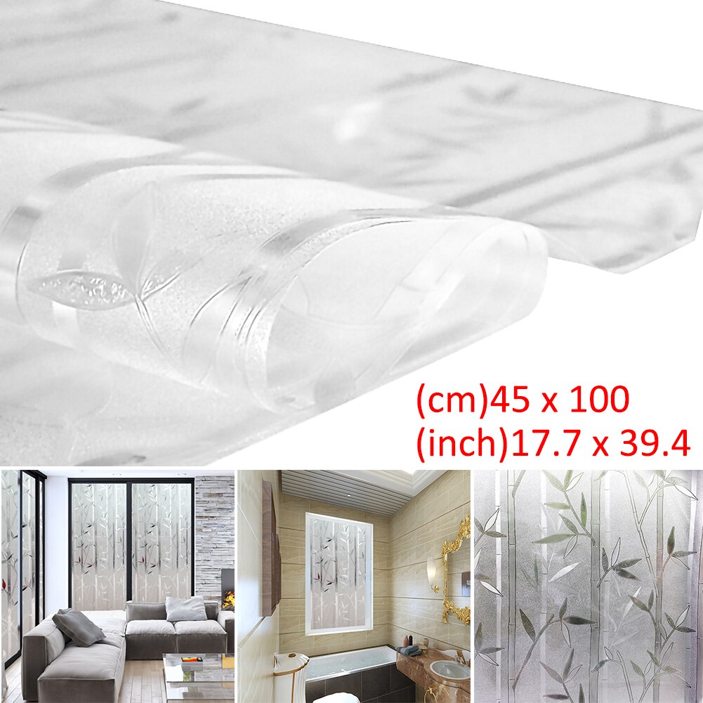 3D Bamboo Leaf Static Glue-Free Glass Film Transpa... – Grandado