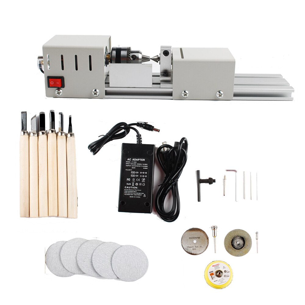 Mini Draaibank Zag Machine 12V-24VDC 96W Mini Hout... – Vicedeal