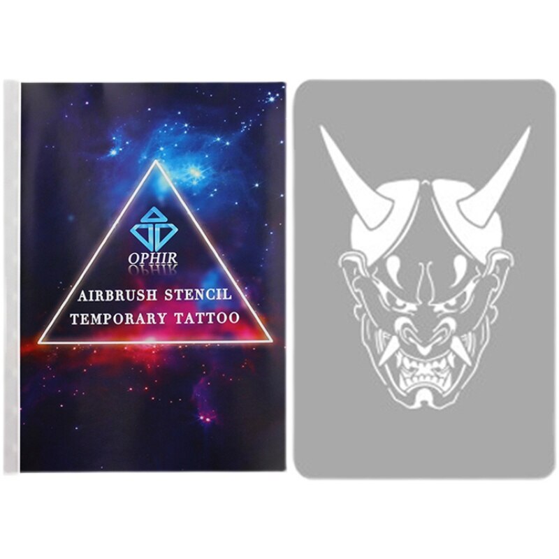 Japanese Prajna Ukiyo-e Temporary Tattoo Stencil T... – Grandado