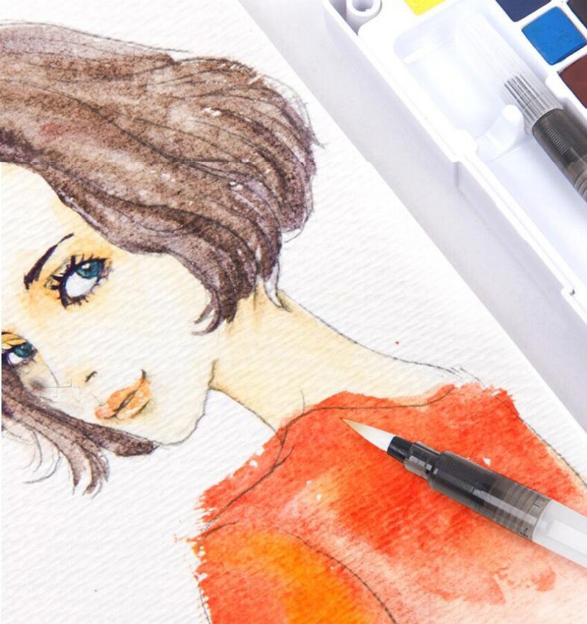 Draw Art Set Year Box Solid Watercolor Paint Set 1... – Vicedeal