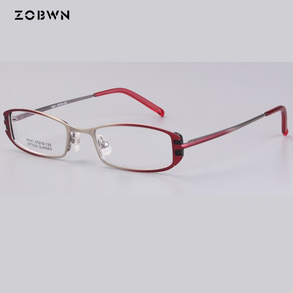 Pattern white Vintage Glasses Frame For Women Over... – Grandado