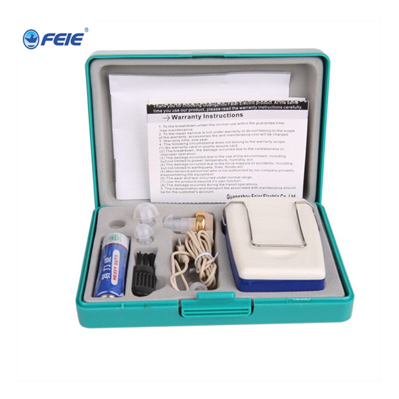 Ear Hearing Aid Kit Adjustable Behind Ear Sound Am... – Grandado