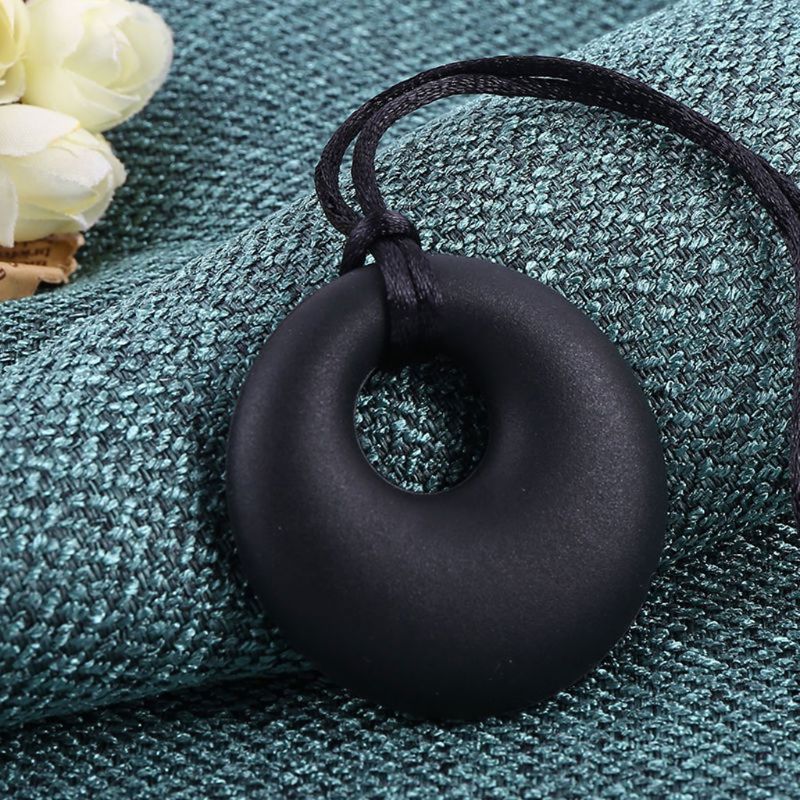 2 Pack Boys Girls Sensory Chew Necklace Silicone C... – Grandado