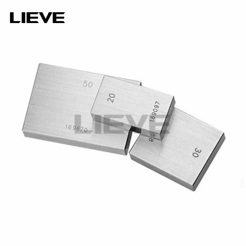 10mm, 20mm, 30mm, 40mm, 50mm Precision Block Gauge... – Grandado