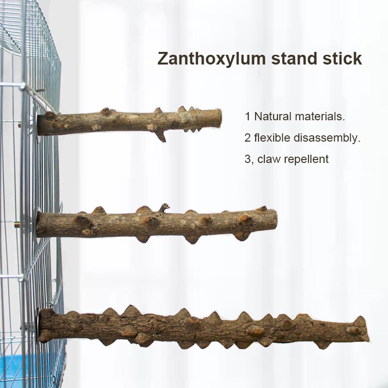 15/20cm Bird Standing Stick Pet Parakeet Budgie Ha... – Vicedeal