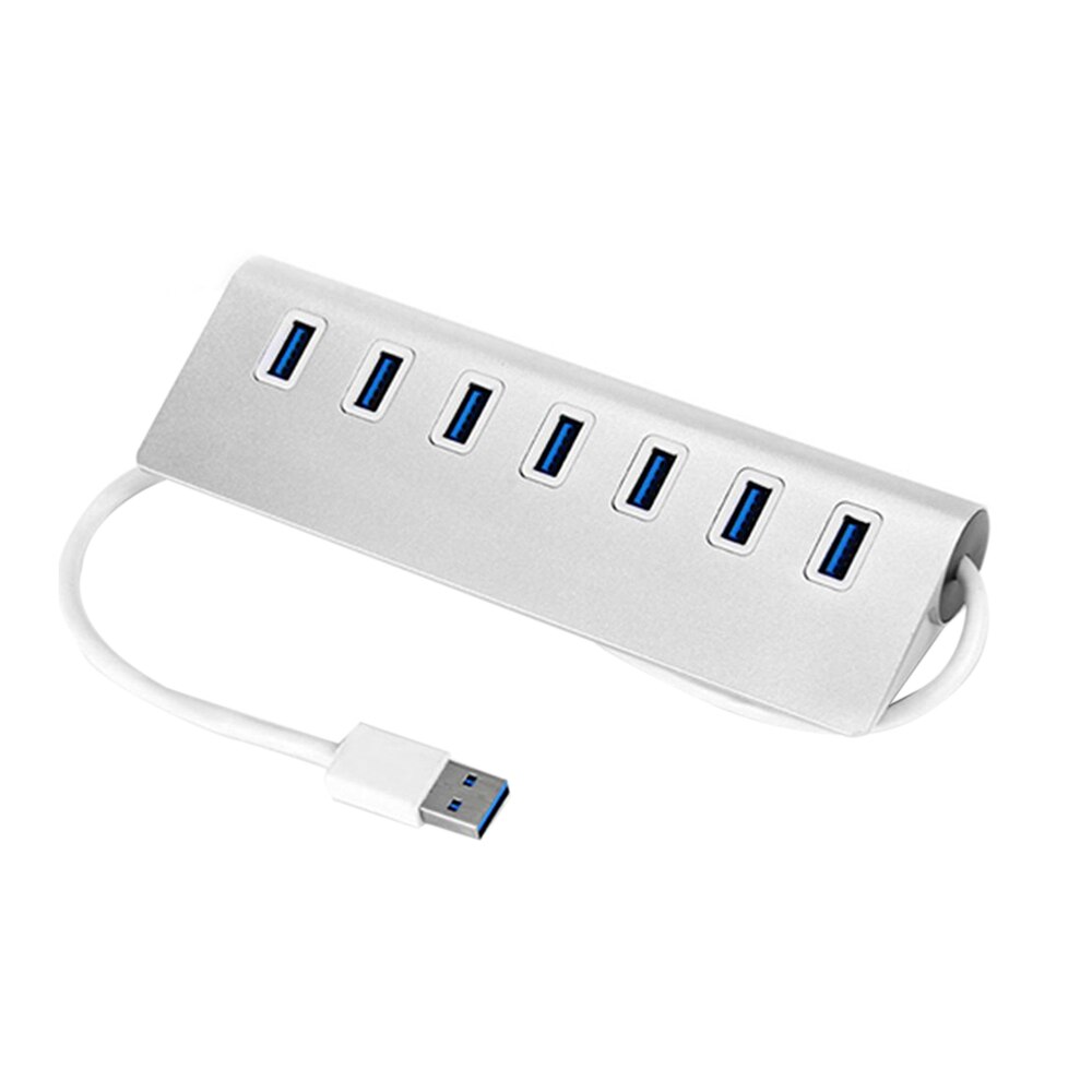4/7 port aluminium multi usb 3.0 usb 2.0 hub højha... – Grandado