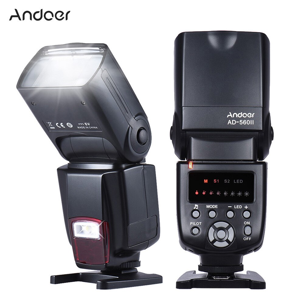 Andoer AD-560 II Camera Flash Speedlite With Adjus... – Vicedeal