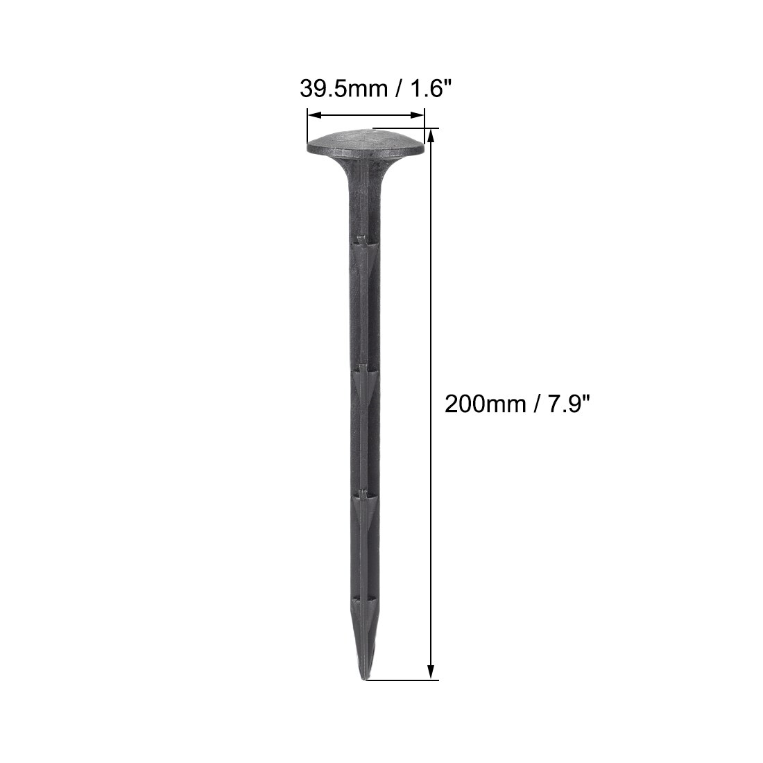 uxcell 40pcs Plastic Garden Stakes Anchors Landsca... – Grandado