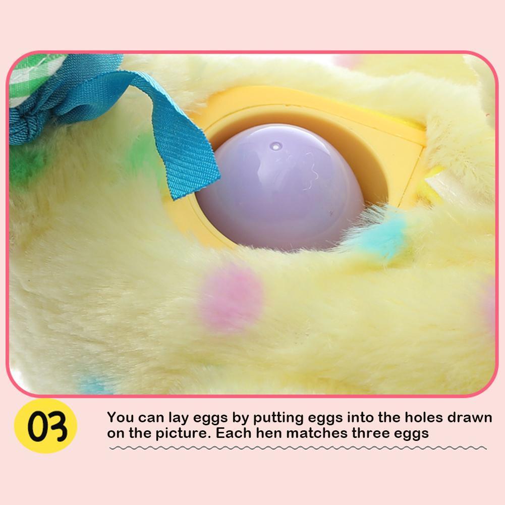 Laying Egg Hen Chicken Electronic Plush Toy Dancin... – Grandado