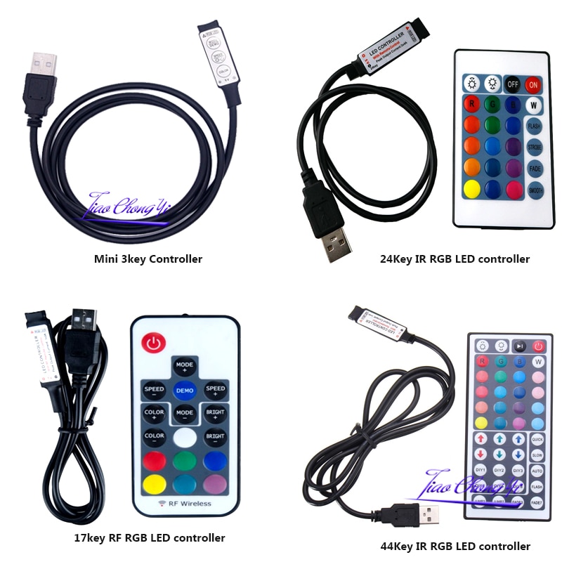 DC 5 V USB LED RGB Controller Mini 3 Sleutels Dimm... – Grandado