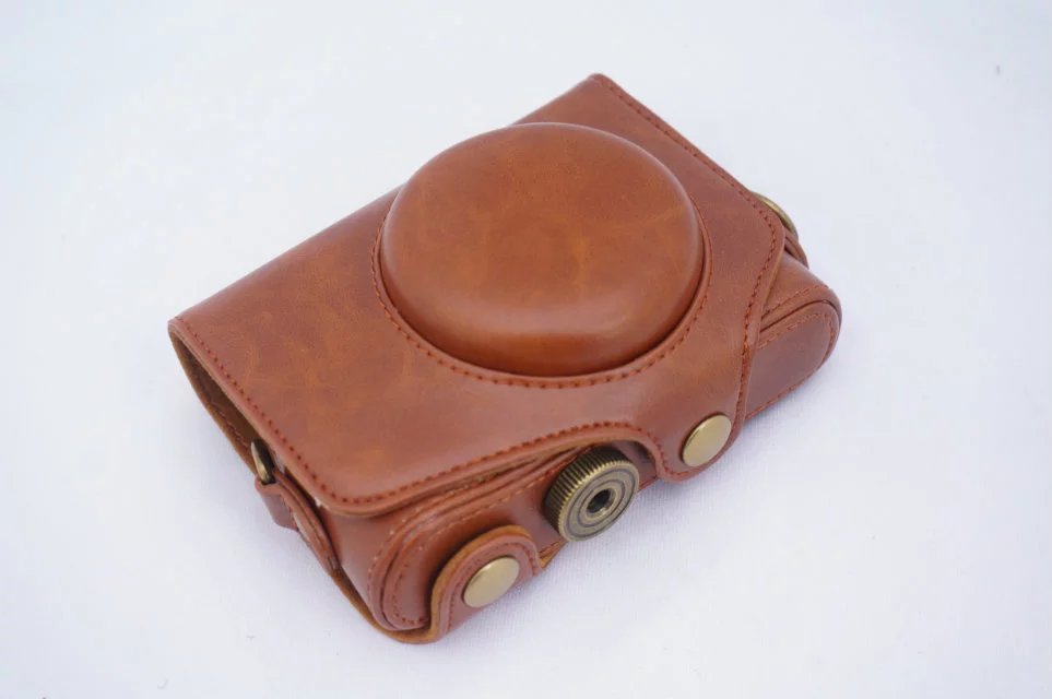 PU Leather Video Camera Case Bag For Canon SX720 P... – Vicedeal