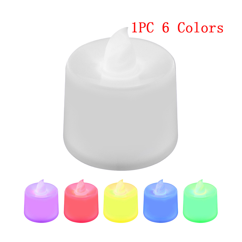Birthday Candle 1 Pc LED Candle Multicolor Color L... – Vicedeal