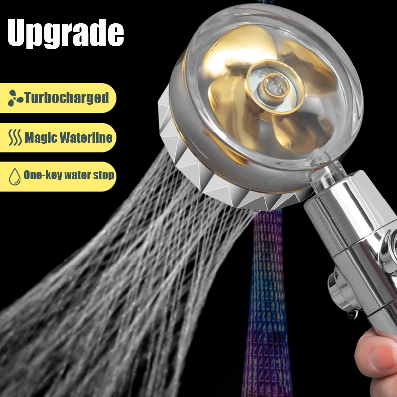 High Pressure Water Saving Spray Shower Head 360 R... – Vicedeal