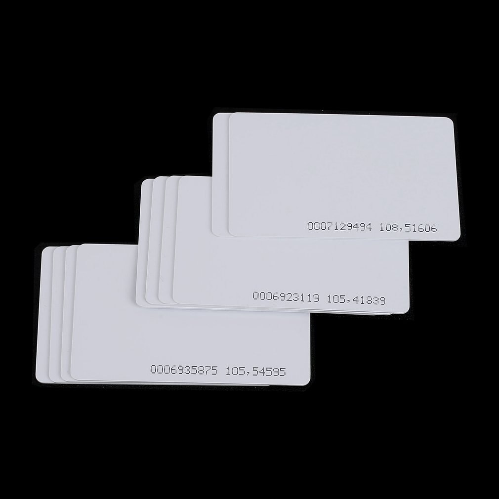 10 Pcs 125KHz EM4100/TK4100 RFID Proximity ID Smar... – Grandado