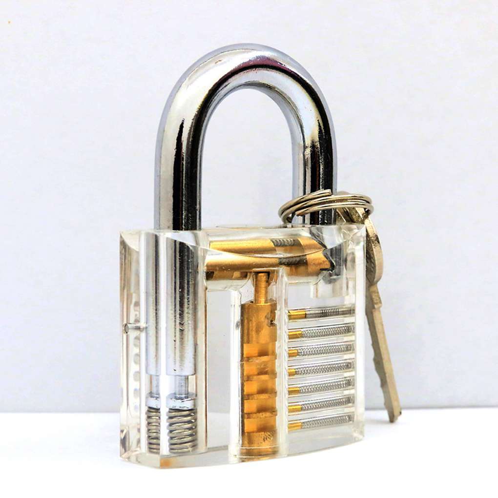 Transparent Padlock With Visible Cut Surface Mini ... – Grandado