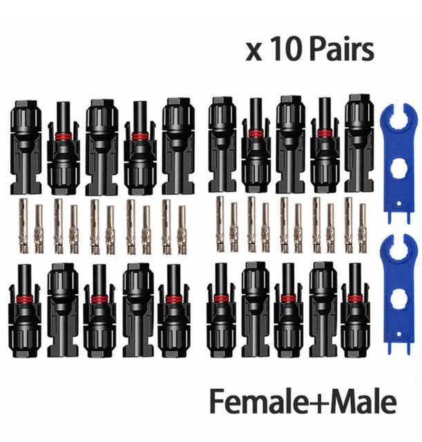 1pair x PV T Branch parallel connection 30A 1000V ... – Grandado