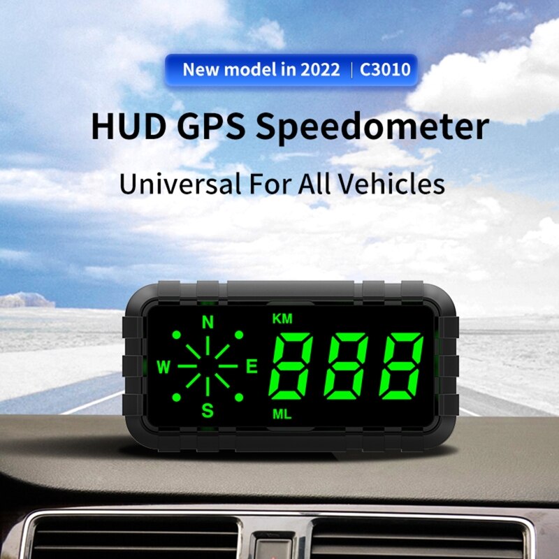4.2'' Heads Up Display Car GPS Speedometer... – Vicedeal