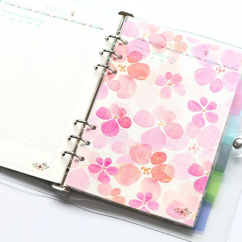 A5A6 PP Frosted Planner's Inner Pages Spacer Plaat... – Grandado