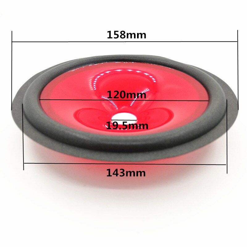 Arriv 5 Pcs/lot 6 Inch 6.5" Speaker Injection Cone... – Vicedeal