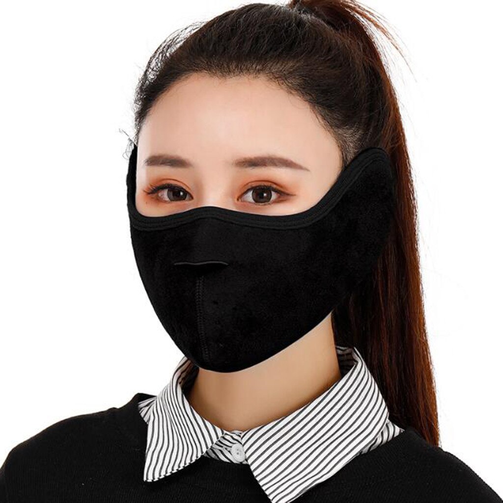 1PCAdult Cycling Face Covering Solid Color Winter ... – Vicedeal