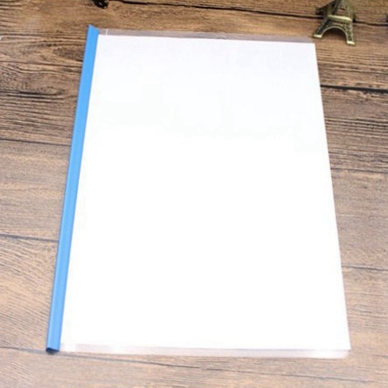10Pcs A4 Size Clear Plastic File Document Folder S... – Grandado