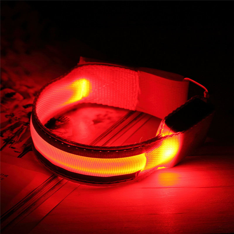 LED Arm Bands Lighting Armbands Leg Safety Bands f... – Vicedeal