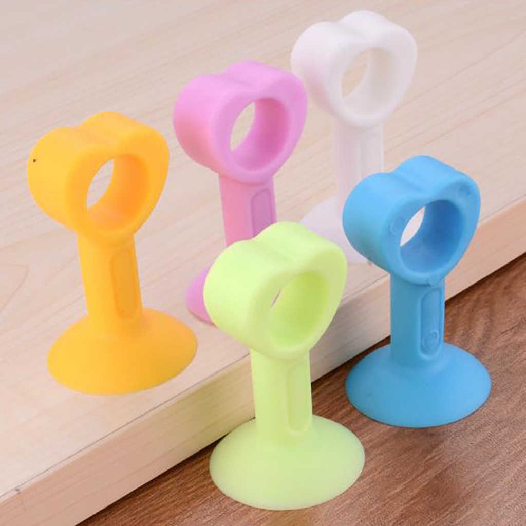 Anti-collision Door Stopper Flexible Plastic Sucke... – Grandado