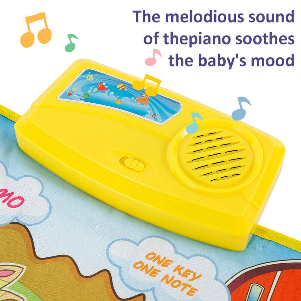 100X36Cm Baby Musical Mat Met Voice Piano Spelen T... – Grandado