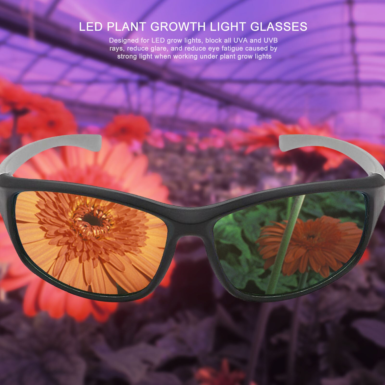 Ac Anti Uv Bril Led Indoor Grow Light Bril Reflect... – Vicedeal