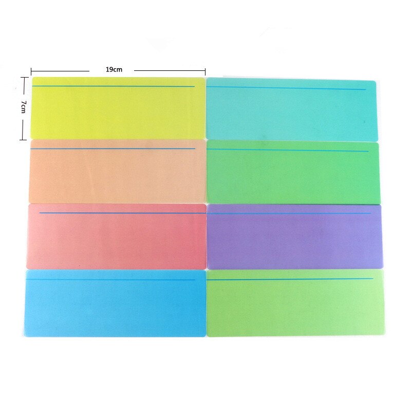 8 Pieces Guided Reading Highlight Strips Colored O... – Vicedeal