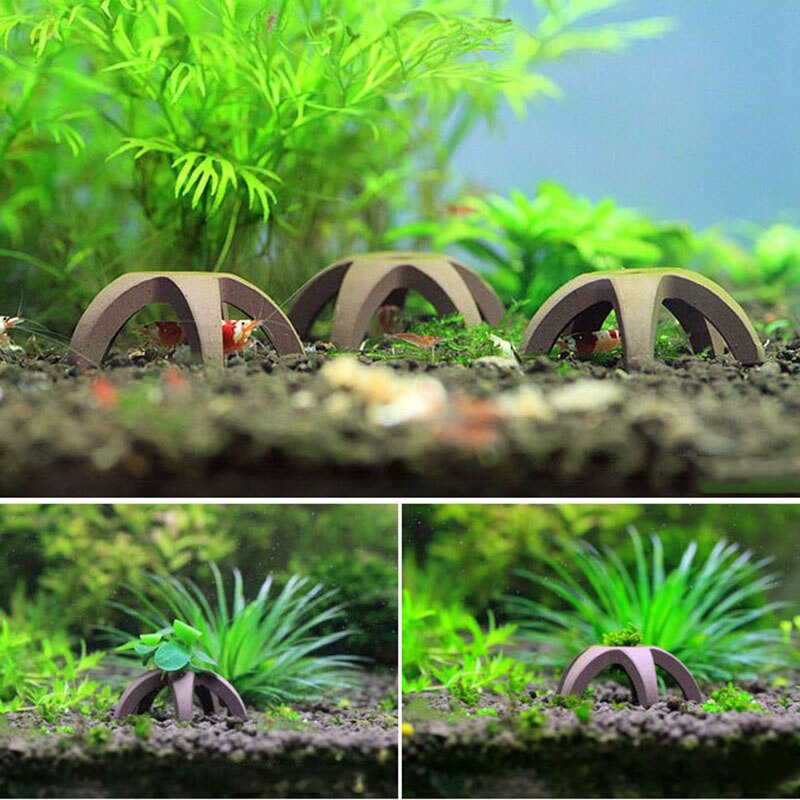 Aquarium Ceramic House for Small Fish Shrimp Spawn... – Grandado