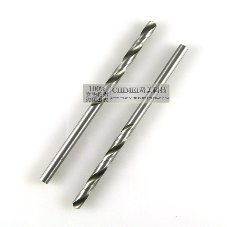 3mm Boor hoge snelheid staal spiraalboor rechte sc... – Grandado