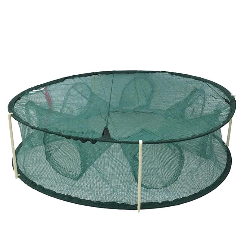 Automatic Fishing Net Trap Cage Round Shape Openin... – Grandado