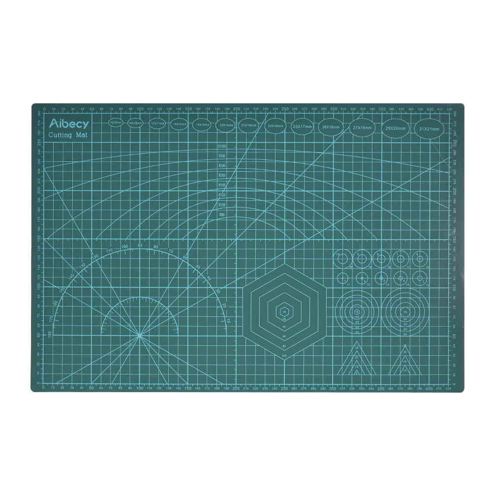 Aibecy PVC Patchwork Tools A3 Cutting Mat Manual D... – Grandado