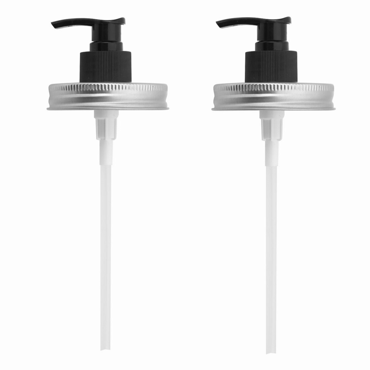 2 Edelstahl Seife Lotion Pumpe Deckel Kappen Breit... – Grandado