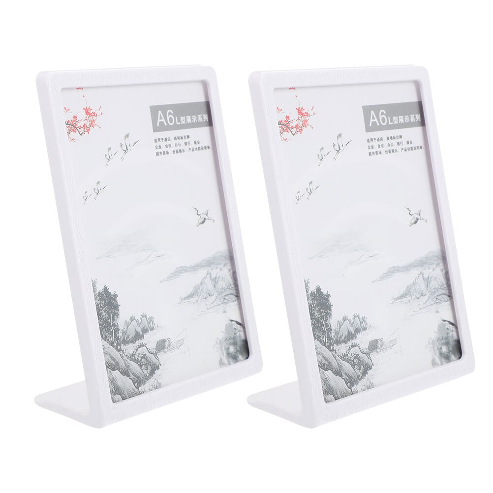 2pcs Price Tags Showing Stands L-shaped Price Labe... – Grandado