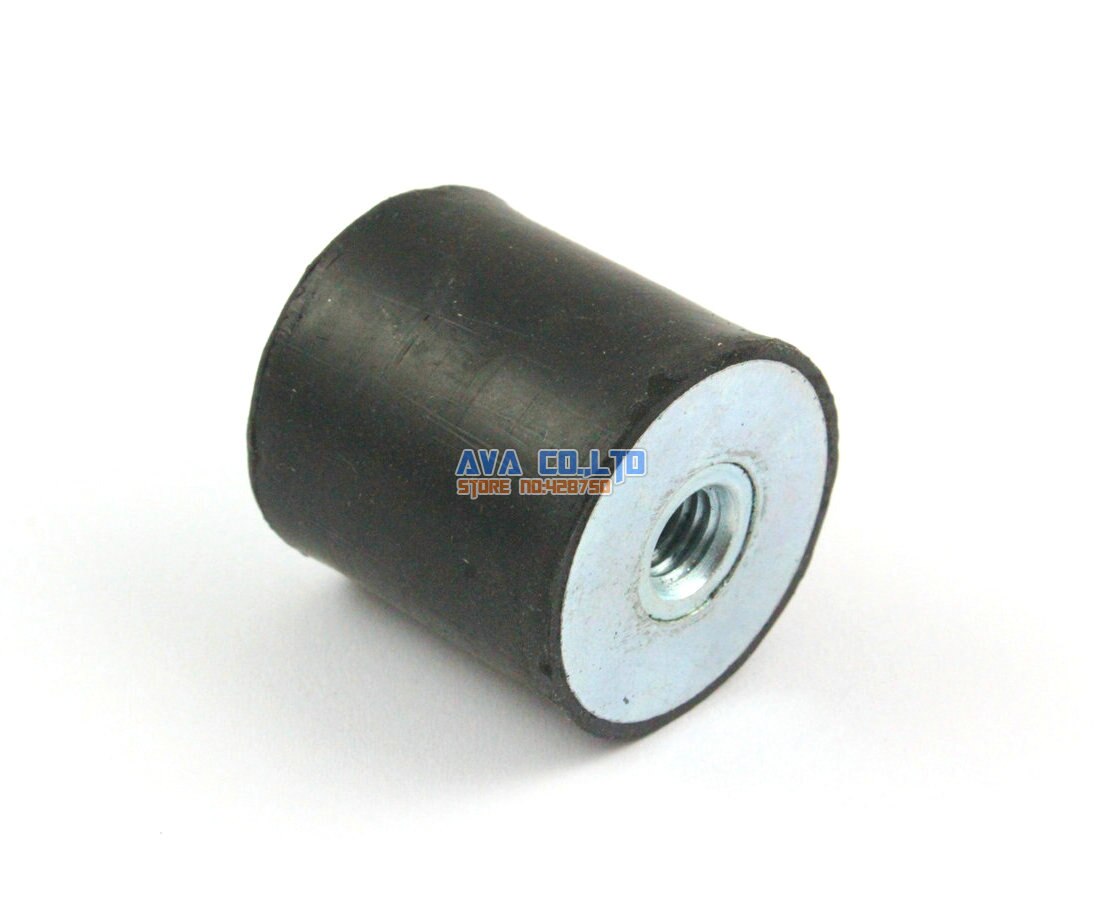 4 Pieces 30*30mm M8 Female - Female Rubber Anti Vi... – Grandado