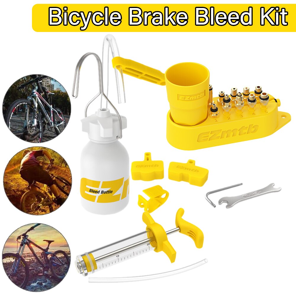 Bicycle Hydraulic Disc Brake Oil Bleed Kit for MAG... – Vicedeal