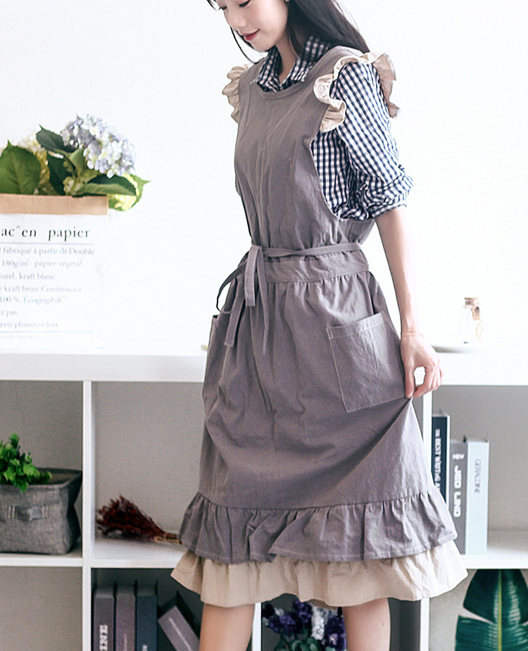 Thickened apron apron Kitchen Baking restaurant co... – Grandado
