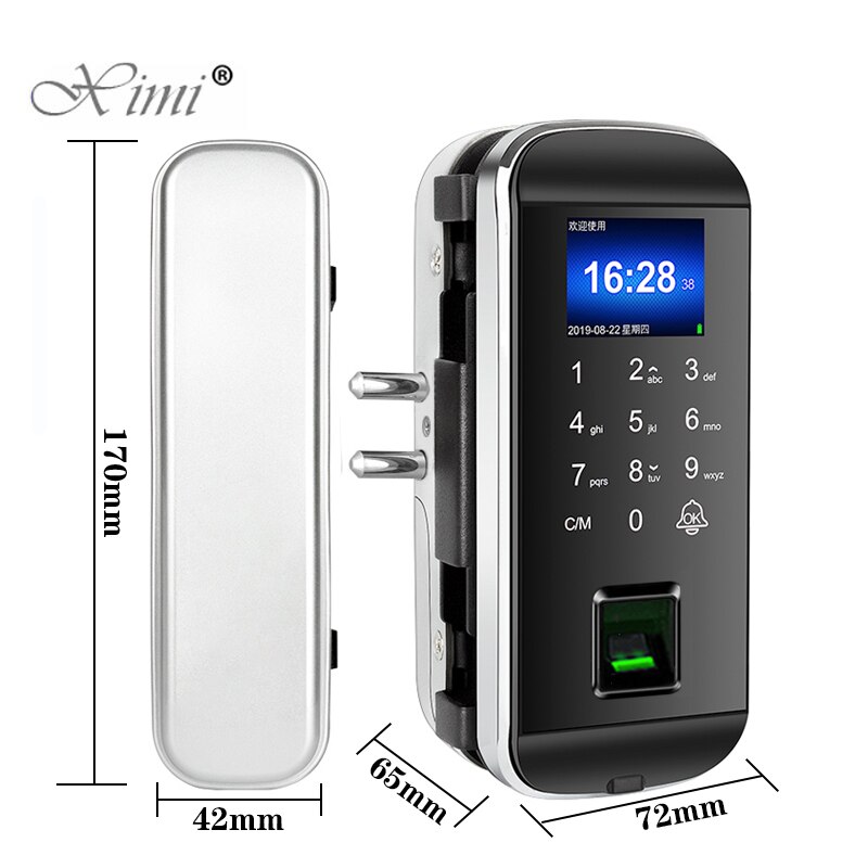 Fingerprint Framel Glass Digital Electronic RFID C... – Grandado